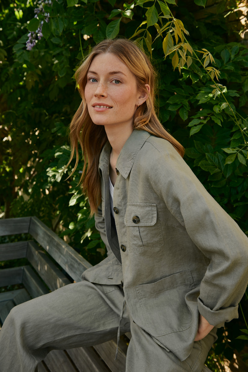 Part Two Elnora Jacket in kalamata – Katharine Bird